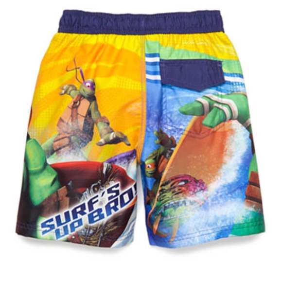 Nickelodeon | Swim | Nickelodeon Teenage Mutant Ninja Turtles Trunks ...